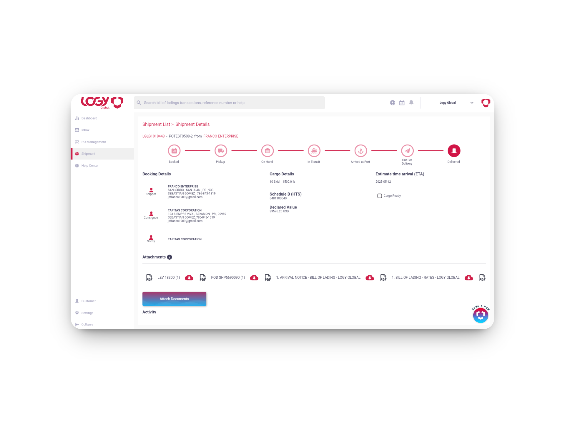 Logy Global – Ocean, Air, Ground & Warehousing